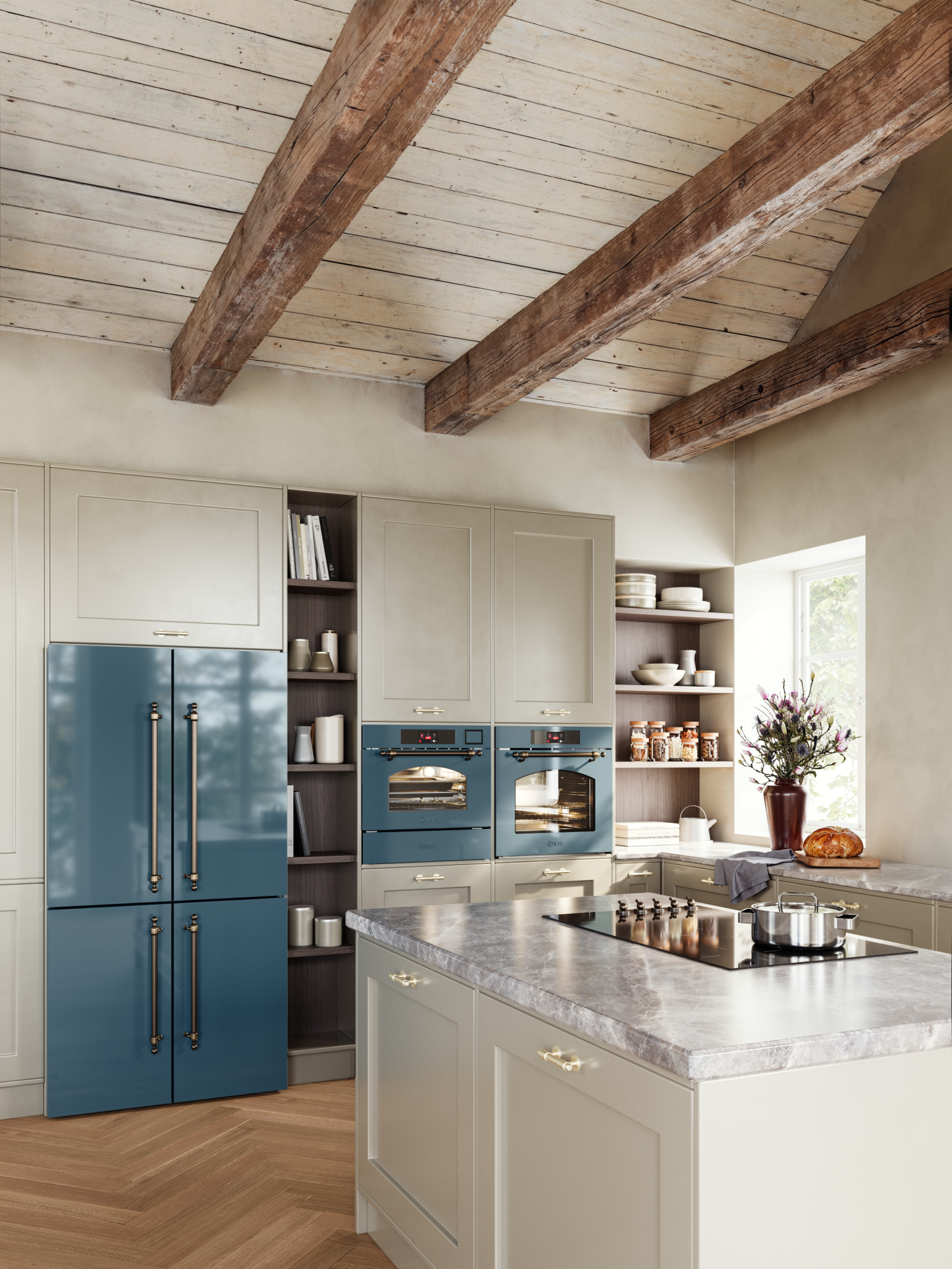 How to style a blue range cooker - ILVE