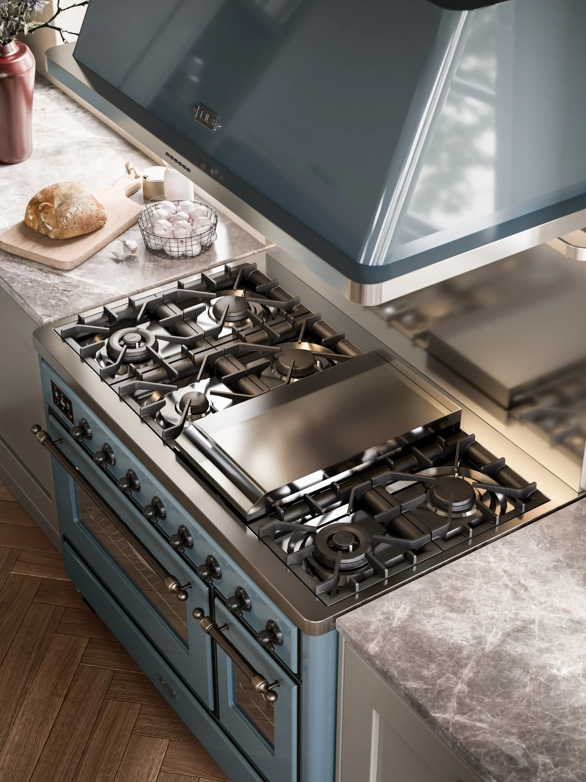 Range cookers for professional home kitchen Majestic | ILVE