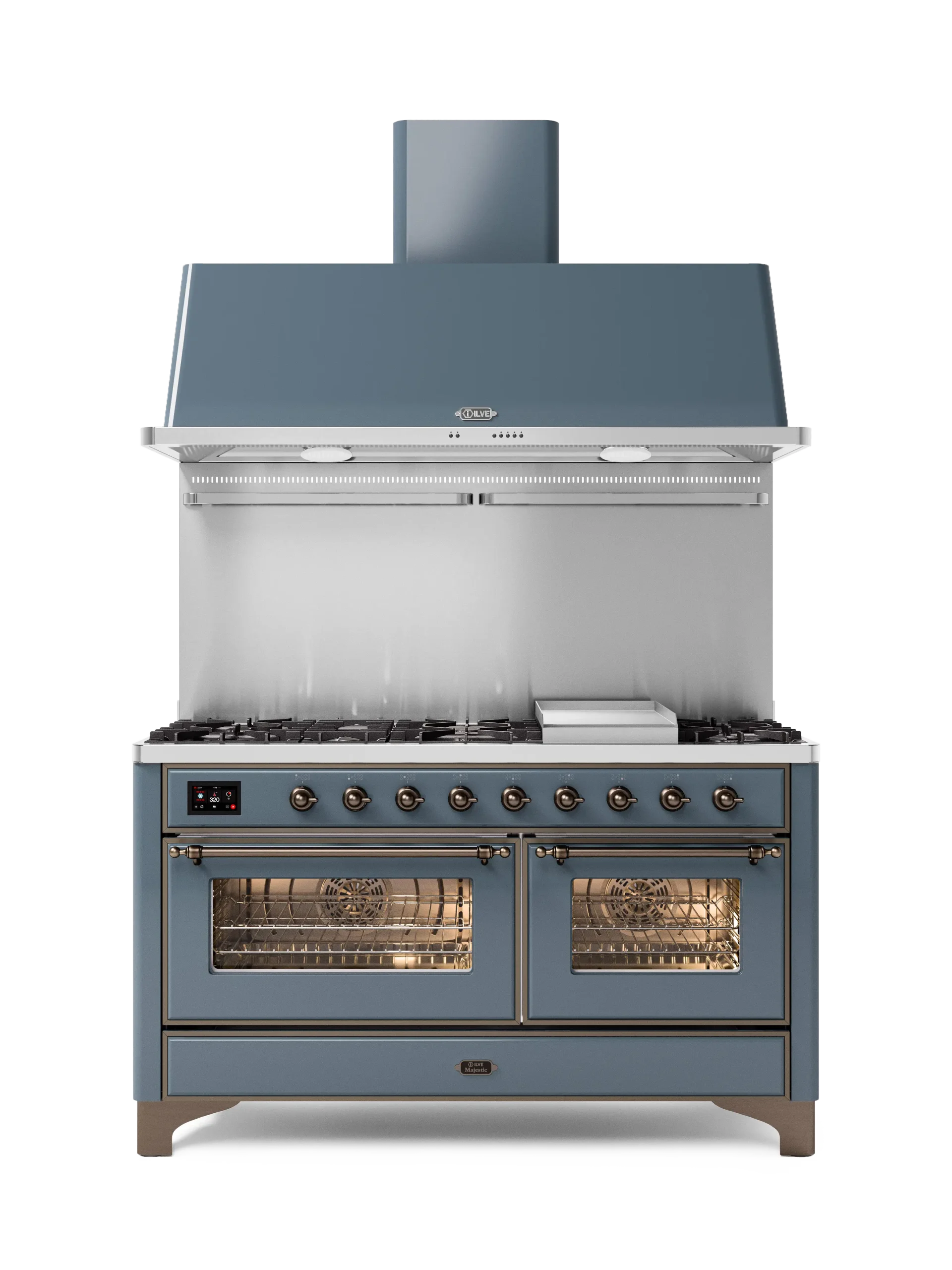 150 cm range cooker with Double Oven and Configurable in 3 versions - ILVE