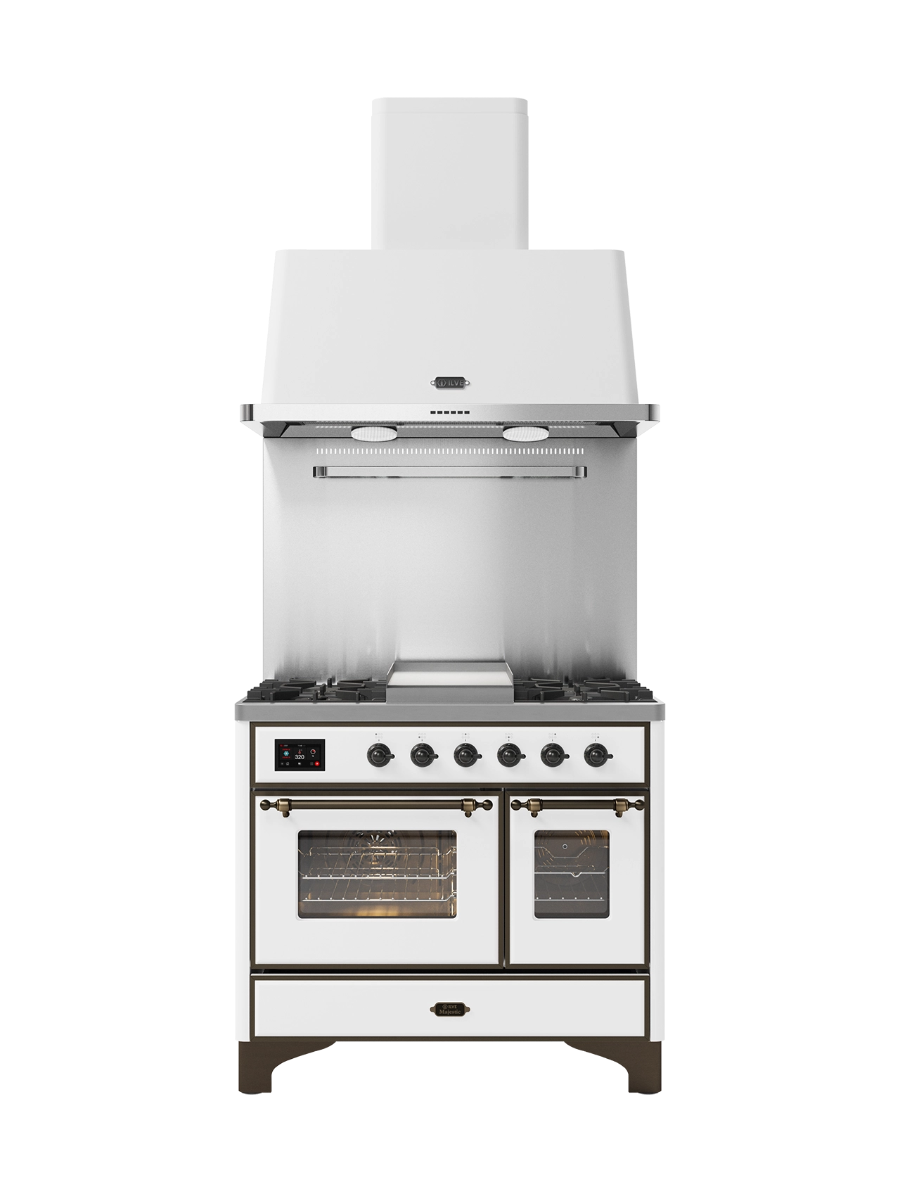 100 cm range cooker with Double Oven and Configurable with Gas and ...