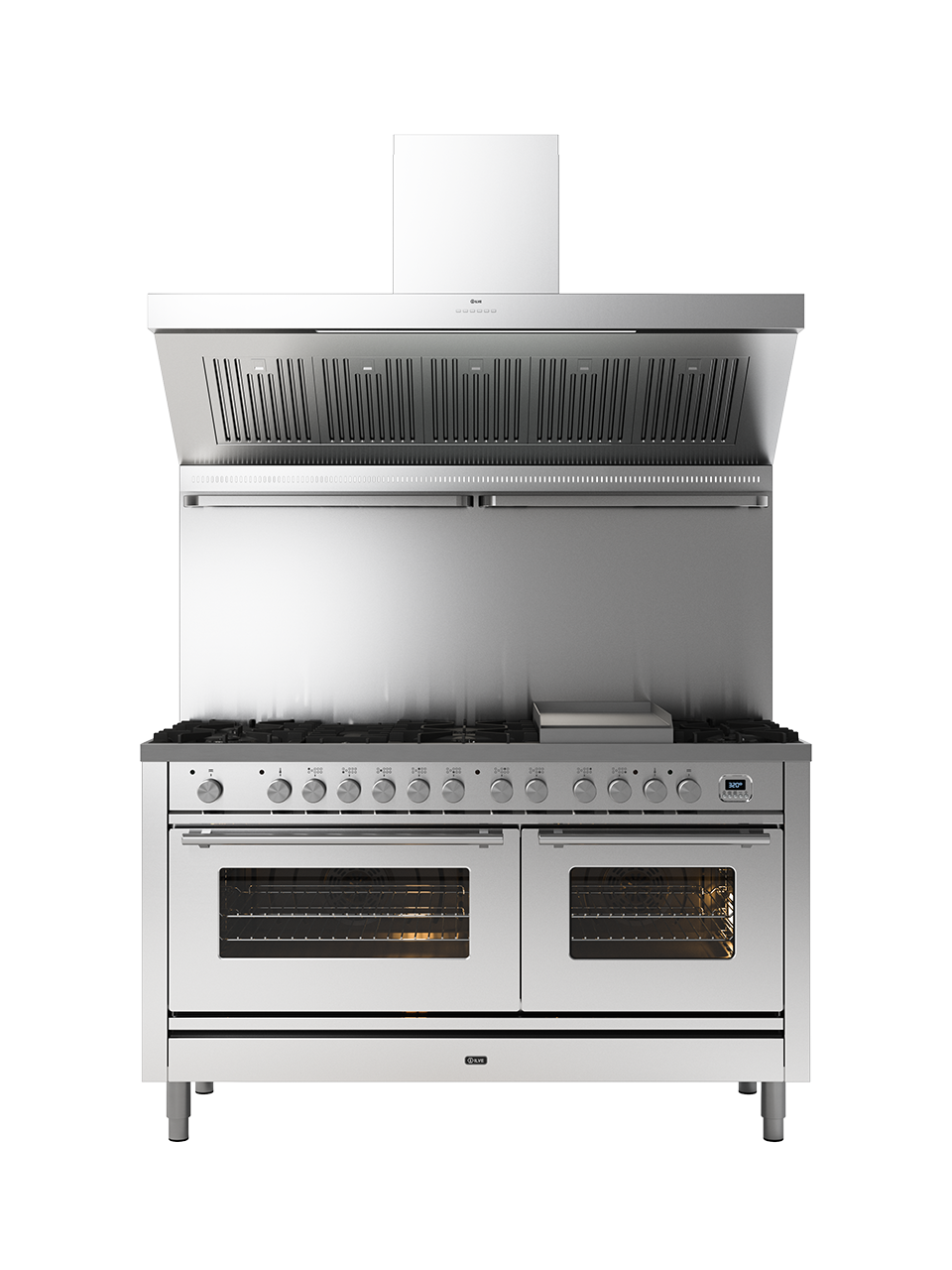 150 cm range cooker with Double Oven and Configurable in 3 versions - ILVE